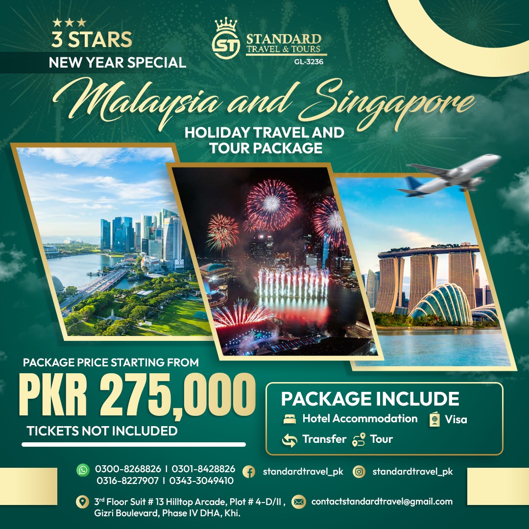 New Year Special -Malaysia and Singapore Holiday Travel and Tour ...